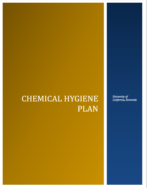 Chemical Hygiene Plan | Environmental Health & Safety